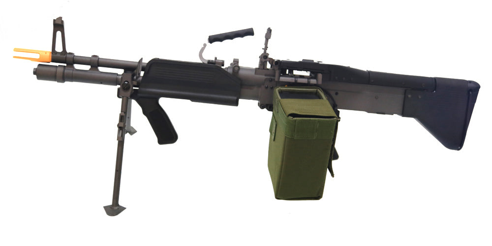 A&K M60E4/MK43 GEL BLASTER REPLICA FULL METAL AEG Machine Gun – WAT INT
