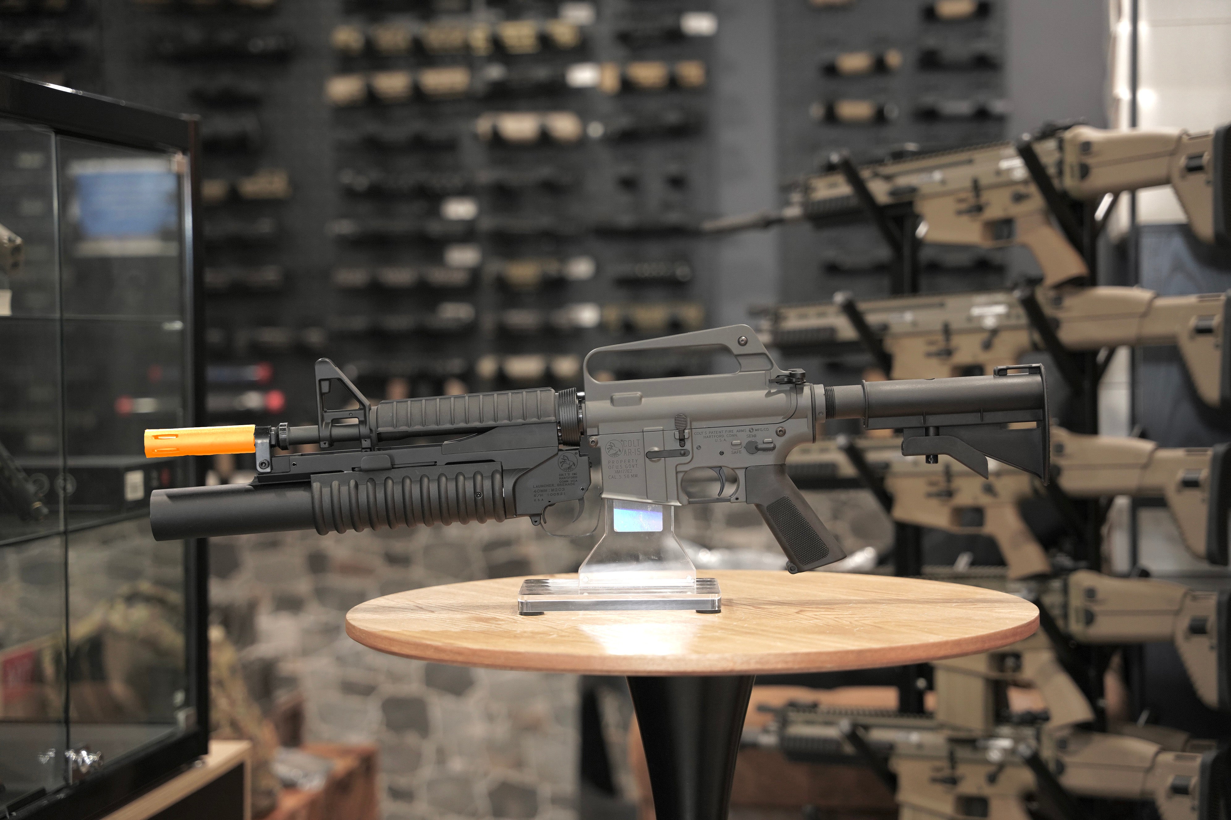 E&C XM177E2 with M203 Gel Blaster LDT Hybrid ATM Gearbox Version – WAT INT