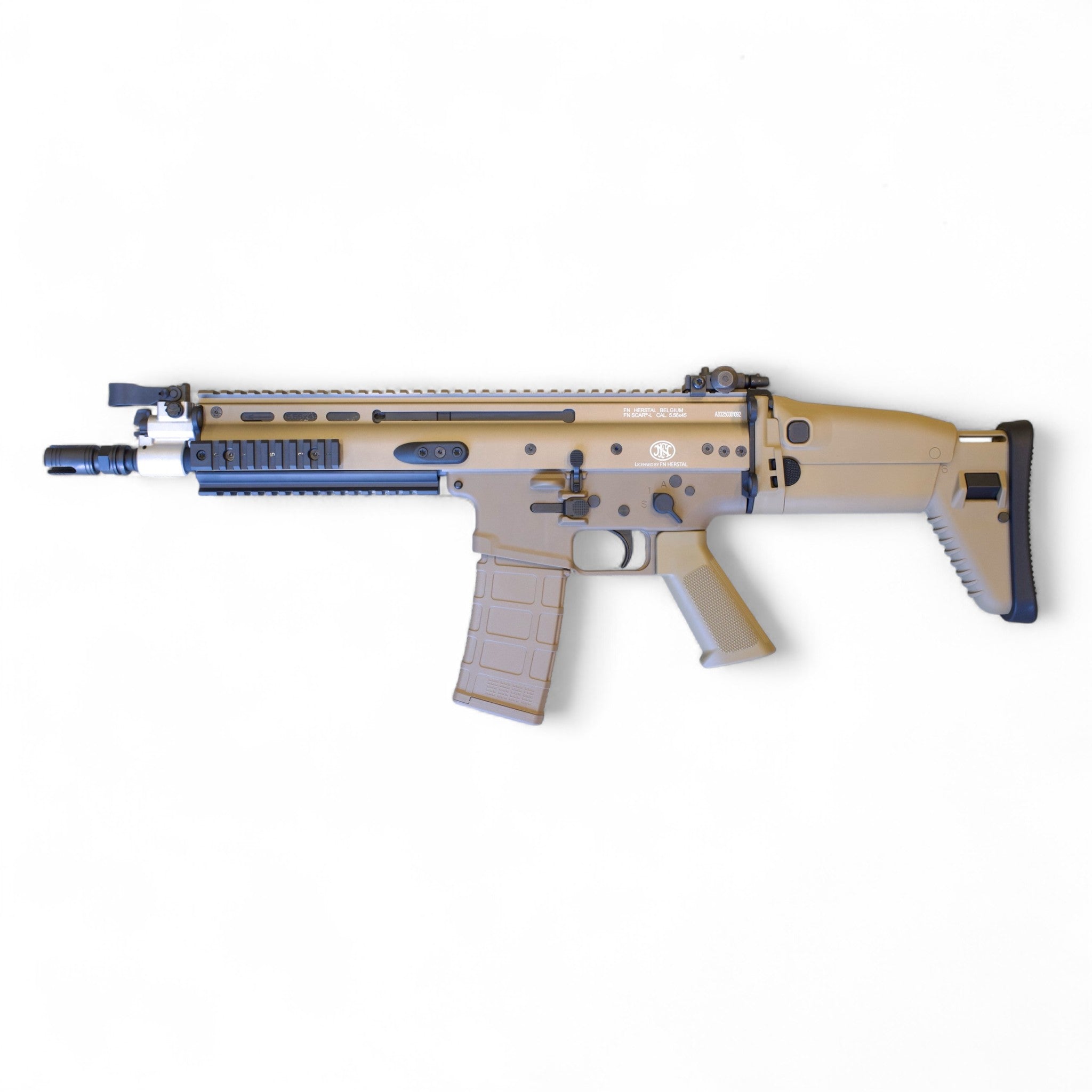 Guns Modify FN Herstal SCAR L MK2 MWS GBBR Gel Blaster Replica (Tan ...