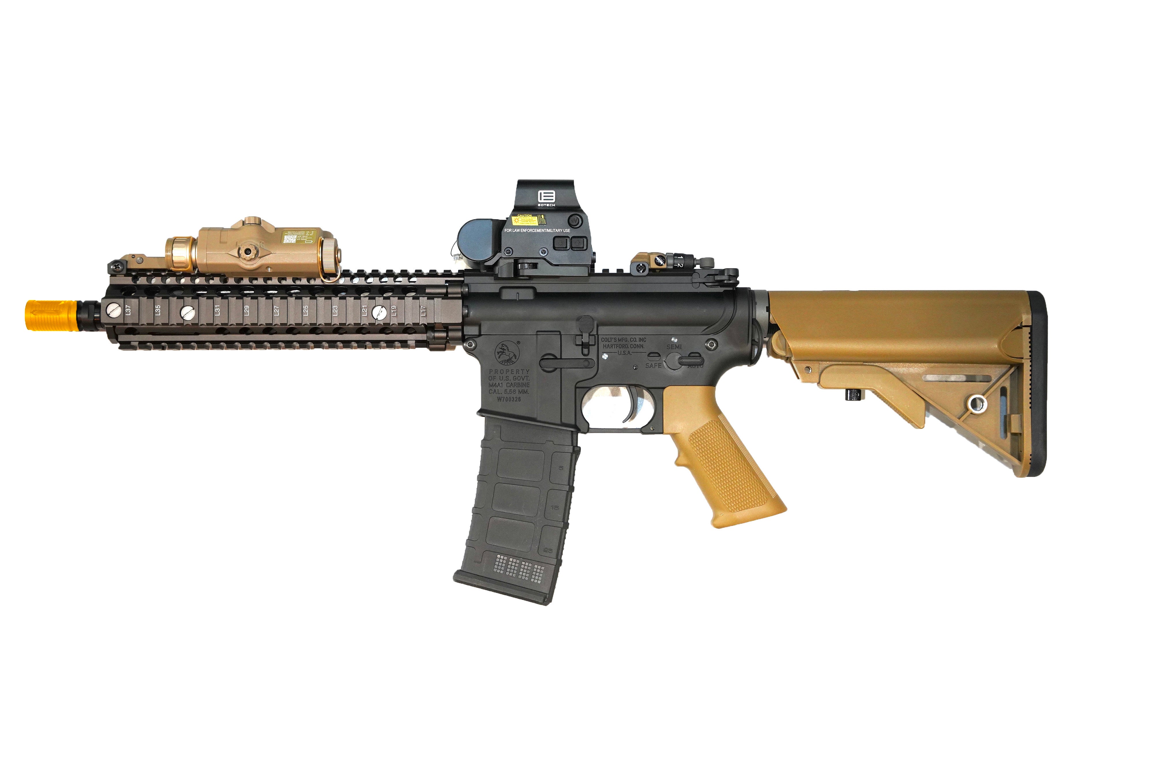 Battle Ready MK18 Mod1 Gel Blaster with Eotech and PEQ15 – WAT INT