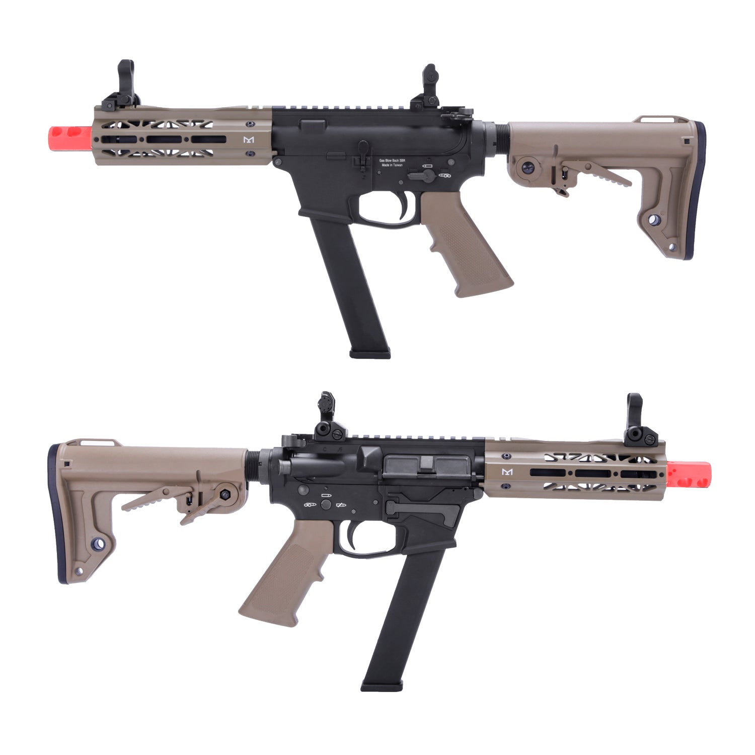TWS 9mm SBR GBB Gel Blaster REPLICA TAN – WAT INT