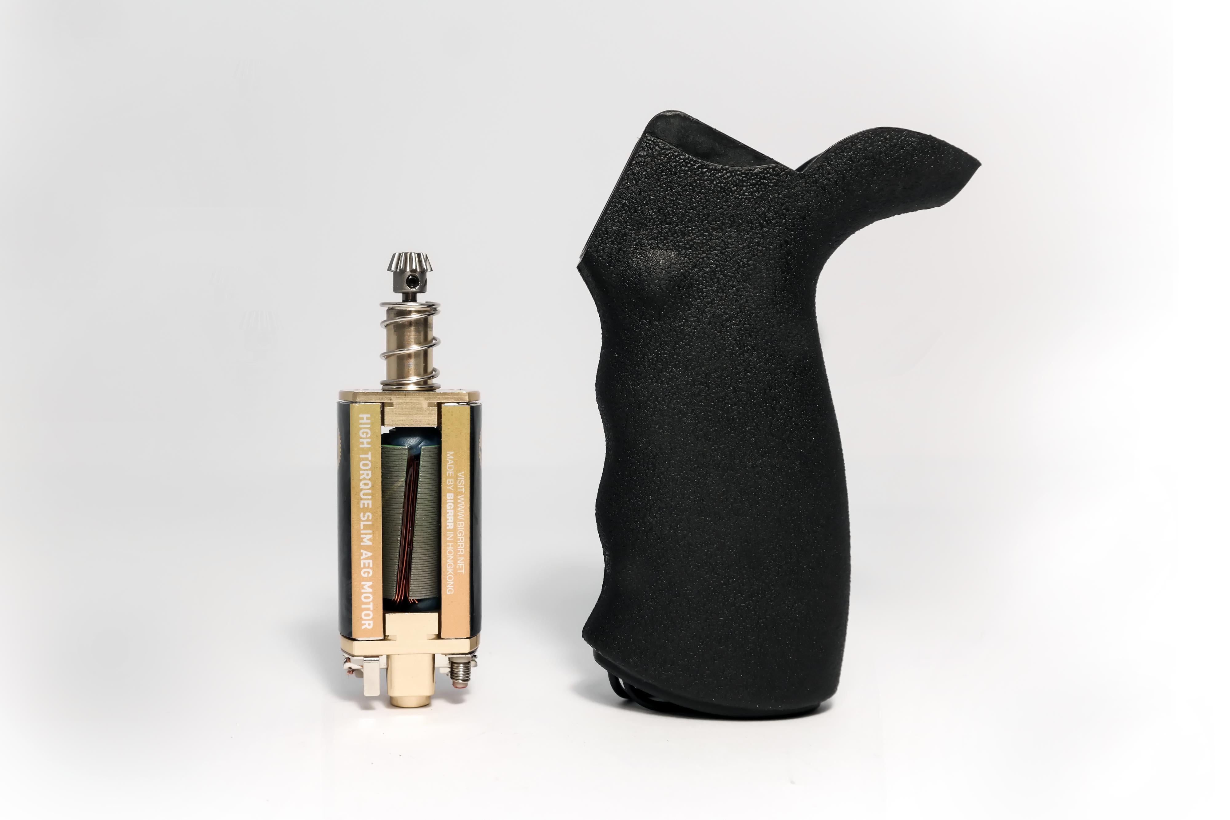 BIGRRR ERGO Slim Pistol Grip + High Torque Motor Black – WAT INT