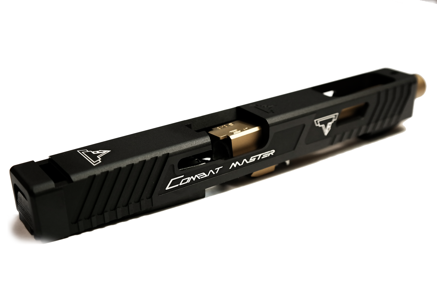 TTI COMBAT MASTER GLOCK G34 FULL CNC SLIDE UPPER KIT (BLACK) – WAT INT